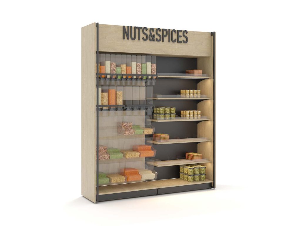 GRAVITY AND SCOOP BINS – Gibam Retail